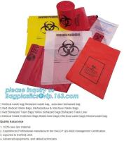 China Cheap clavable 135C Biohazard Garbage Bags Medical Wast Bags for Sterilization Used in Hospital, PLA biodegradable clini for sale