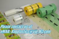 China 7 layer coex blue transparent plastic layflat tubing roll blown one side heat sealable flm, high barrier coex blown mach for sale