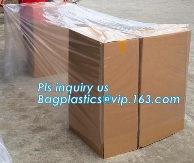 China Heavy Duty Extra Big Jumbo Clear Poly Bags For Pallet Covers, Plastic Material and PE Plastic Type reusable pallet cover for sale