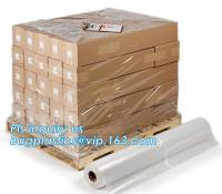China Outdoor pallet wrap wholesalers greenhouse coverings clear plastic hood protector, moisture proof reusable virgin plasti for sale