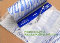 China Auto Bags-White Opaque Front / Clear Back Bags for Autobag Machines,Preopened poly bag auto Bag on a roll,Accessories Pa for sale