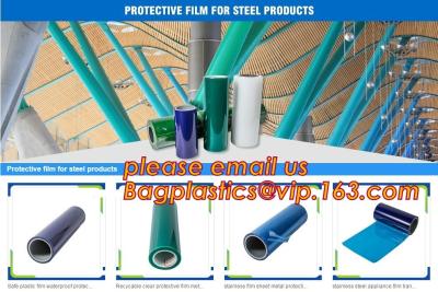 China Self Adhesive Transparent Antistatic Silicone Coated Protective Film,antistatic protective film milk white stretch film for sale