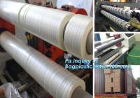 China fiber reinforced filament tape,filament adhesive fibreglass mesh tape,Self Adhesive Bi-directional Filament Tape bagease for sale