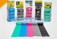 China Poop Bags With Handles, scented bags with handles, Pick Pocket Pouch, Doggie Waste Bag Dispenser, compostable, epi, d2w for sale