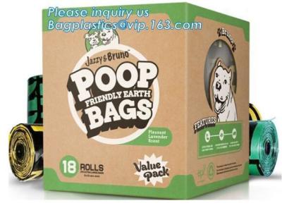 China COMPOSTABLE BPI CERTIFIED, fabric Dog Waste Poop bags Holder/ pet Poop Bag Dispenser with Carabiner Clip and waste bagS for sale