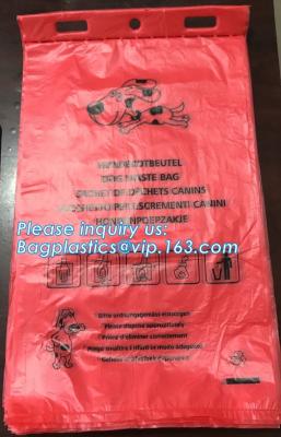 China Earth-Friendly Dog Waste Bag Poop Bags Custom Printed Wholesale Biodegradable Pet Dog Poop Bag, BAGPLASTICS, BAGEASE, PA for sale