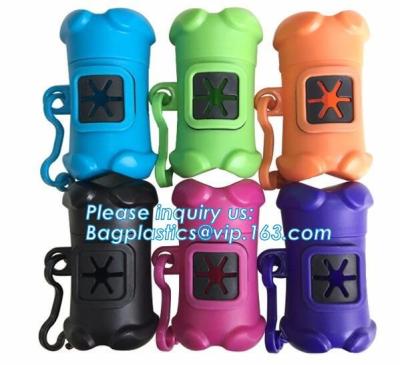 China Wholesale Pet Waste Bag Bone dispense Printing Environmental Protection Portability Dog Waste Bag, bagplastics. bagease for sale