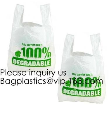 China 100% Compostable Trash Bags, Easy Tie, Fits 4-6 Gallon Trash Cans, 100 Count, Small Kitchen Trash Bags, Garbage Bags Bio for sale