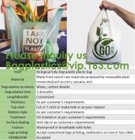 China Tougher Stronger Market Bags, freezer Eco Friendly Pla Compostable Corn Starch Garbage Bag Rubbish/Trash Bag Biodegra for sale