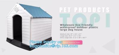 China pet kennel factory direct cage outdoor plastic dog house manufacturer, Eco Friendly Outdoor Removable Rainproof Plastic for sale