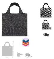 China Washable Polyester 210d Nylon Drawstring Bags Grocery Shopping Bags With Handles - Cloth Grocery Tote Bags for sale