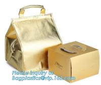 China Food Delivery Aluminium Foil Thermal Insulation thermal bag, Custom Logo cooler bag for food,environmental friendly non- for sale
