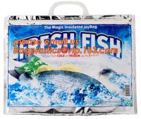 China The Strapping insulated jay bag,thermal disposable insulated food bags Insulated Aluminum Foil Box Liners / Cold storage Dis for sale