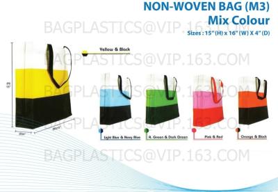 China recycle printable non woven bag,non woven carry bag,non woven tote bag, Promotional pp coated custom printed recycled ec for sale