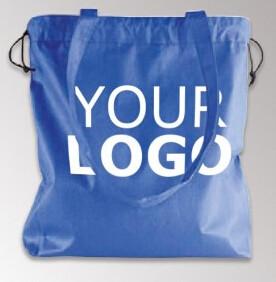 China Design Christmas Small Drawstring Shopping Non Woven Bag, Wholesale cheap recycle polypropylene pp non woven bag with zi for sale
