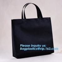 China Customized Non Woven Shopping Bag Logo Printing Non Woven Bag With Tote, gift advertisement Reusable non woven shopping for sale