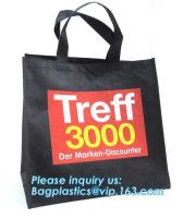 China Promotional custom LOGO printed gift Laminated PP Non Woven Bag， Promotion china laminated insulated non woven bag folda for sale