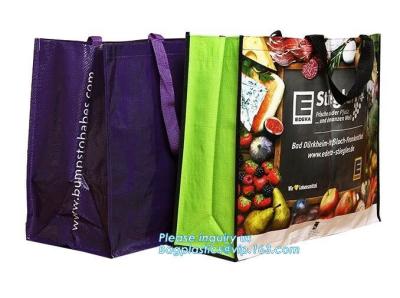 China Cheap Price Custom Printed Eco Friendly Shopping Non Woven Bag, recycled custom printing grocery tote shopping pp non wo for sale