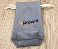 China Durable Cotton Drawstring Tote Bags,Thick Single Drawstring Muslin Bags