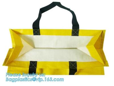 China China pp woven check jumbo laundry shopping bag,Promotional logo printed cheap reusable black pp woven shopping custom b for sale