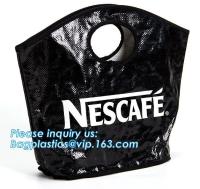 China Reusable Eco Large PP Non Woven Shopping Grocery Tote Bag with Logo,Promotional Customized Printing PP Woven Shopping Ba for sale