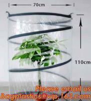 China Waste Refuse Rubbish Grass Sack Waterproof Leaf Bag Outdoor Camping Pop Up Bag Collapsible Container Gardening Bag for sale
