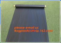 China Silver Black Perforated Plastic Mulch Film with Punch Hole,biodegradable perforated plastic mulch film,Perforated plasti for sale