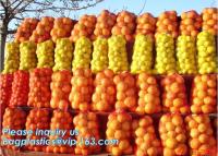 China PE raschel mesh net bag,Fruit Vegetable Potato Bag / PP PE Mesh Bag / Raschel Leno Mesh Bag for Packing onions potatoes for sale