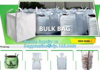 China PP woven Big bag, FIBC, woven sacks,jumbo bags, super bags，Top Skirt, Top spout, Top full open，UV-treat，Single/double fo for sale