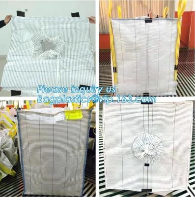 China PP woven big bag/bulk bag/jumbo bag 1000kg,china factory woven polypropylene sand use pp woven big bag 1000kg, BAGEASE for sale