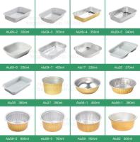 China Microwave Disposable Aluminum Foil Pizza Baking Tray Pans Container Sizes,Pan Box Trays Takeaway Container,Kitchen And B for sale