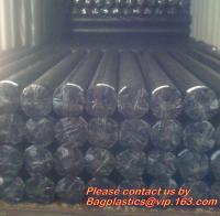 China Customized Cling Pe Packing Material Cross Linked Construction Shrink Film,LDPE construction films for dam lining, fish for sale