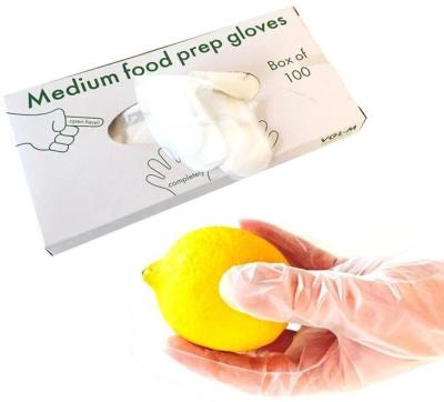 China Biodegradable Compostable Gloves, eco friendly products biodegradable compostable plastic disposable transparent gloves for sale