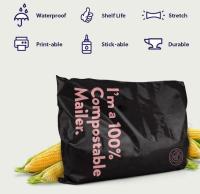 China Shipping Envelops Boutique Custom Bags Enhanced Durability Multipurpose Envelopes PLA(From Corn Starch) + PBAT(100% Bio) for sale