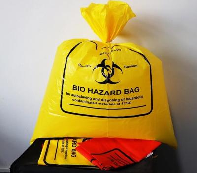 China biohazardous bags, LDPE FILMS COVER, PE asbestos bag, biohazard bag, pe cover film, rubble sack, covers, plas for sale