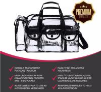 China Shoulder Bag Makeup Organizer Toiletry Bag 7 External Pockets,Travel Makeup Cosmetic Bag,Multifunctional Large capacity for sale