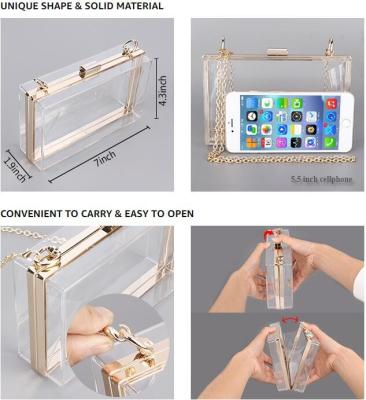 China Button Closure PVC Clutch Bag For Women Handbag Snap Sleeve Cosmetic Makeup Bag, Satchel Golden Handle Chain Clutch PVC for sale