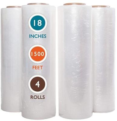 China Mini Stretch Packing Wrap With Handle For Pallet Wrap, Moving Supplies, Industrial Strength - Clear Film for sale