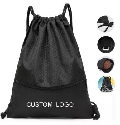 China BAGEASE.CN Hiker'S A Sling Nylon Drawstring Backpack Zip Pouch String A Sling,Liberty Bag Water-Resistant Drawstring for sale
