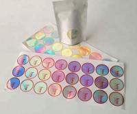 China Laser Holographic Material Printed Heat Seal Aluminum Foil Packing Plastic Bag With k For Small Stuff 10g 5g for sale