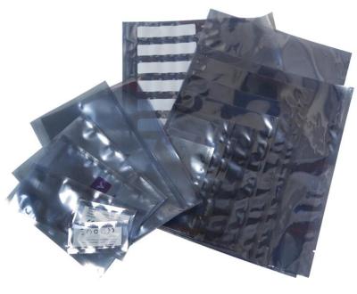 China Hard Disk Drive Packaging Pouches Aluminium ESD Bag, Metalized Shielding Pouches Faraday Bags, Shielding Stand Up Pouch for sale