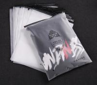 China Frosted Eva Swimwear Slider Zipper Bags,Logo Printing Swimwear Bikini Slider Pvc Zip Lock Bag,Waterproof Matte PVC Slide for sale