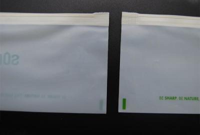 China 100% Compostable Material Slider Grip Bag PLA Biodegradable Corn Starch Compostable Slider Lock Bag For Food Storage for sale