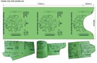 China Environmental Protect Clear Plastic Bag On Roll Wholesale With Logo, Friendly Oxo-biodegradable Compostable Colored Tras for sale