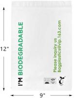 China E-Commerce Products Mail Order Biodegradable Corn Starch Plastic Delivery Envelopes Compostable Mailing Bags Bagease Pac for sale