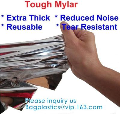 China Silver Reflective Mylar Film Garden Greenhouse Covering Foil Sheets Highly Reflective, Effectively Increase Plants Grow for sale