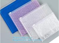 China Biodegradable Compost Slider Zip Lock Bubble Bag Eco Ziplockk Padded Bags Mailer Zip Zipper Bubble Bag Padded Bubble Bag for sale