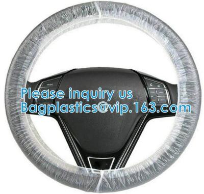 China Steering Wheel Cover, Car Seat Cover, Disposable Cover, Pe Car Foot Mat, Gear Cover, Auto, Protective Automobile Product for sale