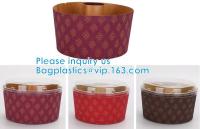 China Paper Cupcake Baking Cups, Cupcake Wrappers, Disposable Non Stick Cake Baking Cups Holders Muffin Molds Pans Containers for sale