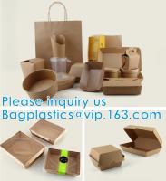 China Disposable Hot Soup Bowls, Kraft Paper Soup Cup, 16oz Custom Logo Printed Disposable Kraft Paper Soup Cup for sale